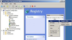 Create / Delete / Modify Registry Keys Using Group Policy Preferences