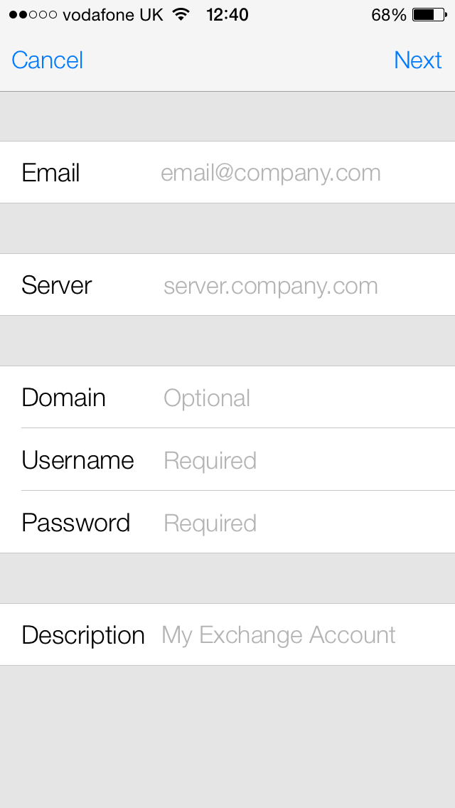 How To Connect An Apple iPhone to Microsoft Exchange in iOS 7
