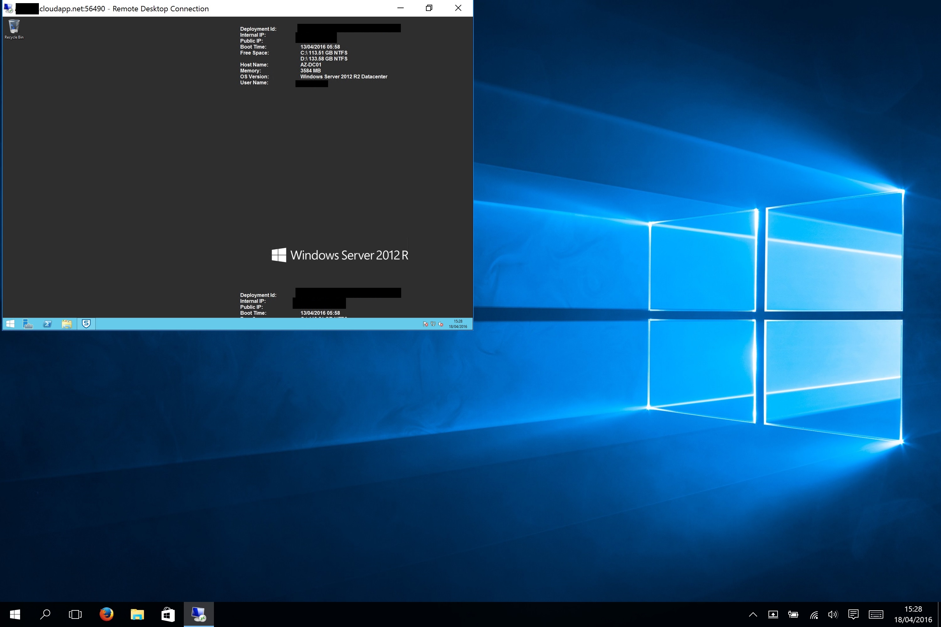 Remote Desktop RDP Resolution On A Surface Book
