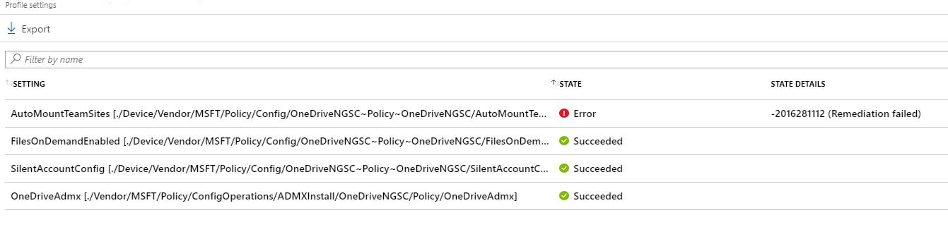 Automatically Sync SharePoint Libraries via Intune